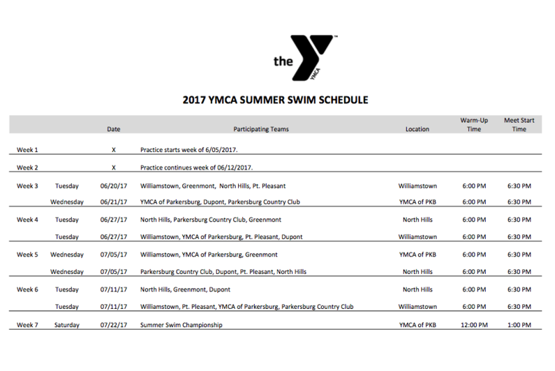 Swim-Team-Schedule